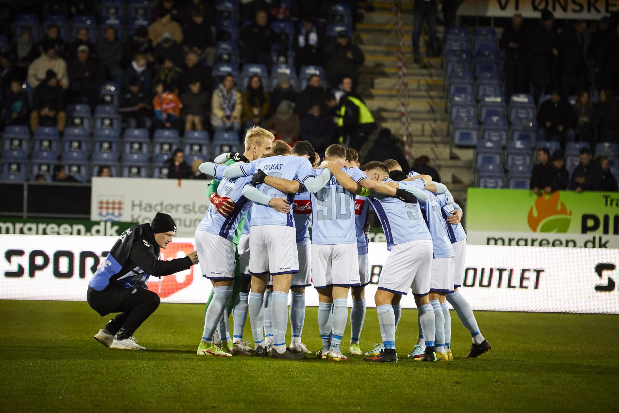 Truppen mod Nykøbing FC - Sønderjyske Fodbold