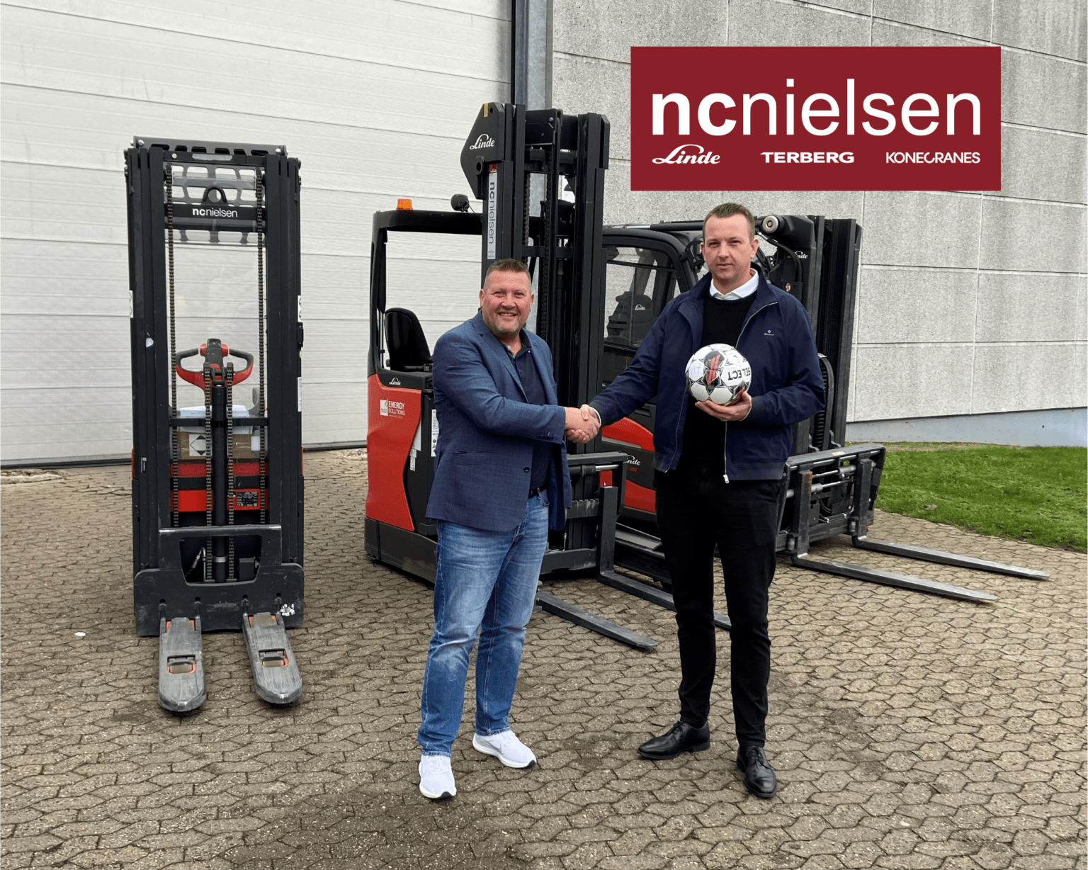 N.C. Nielsen A/S er ny sponsor i Sønderjyske Fodbold - Sønderjyske Fodbold