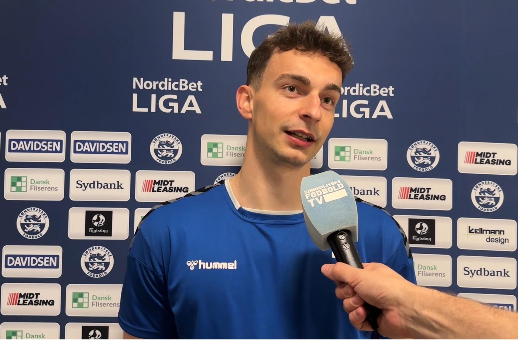 Video: Tobias Sommer ser frem til gensyn med Kolding IF - Sønderjyske Fodbold