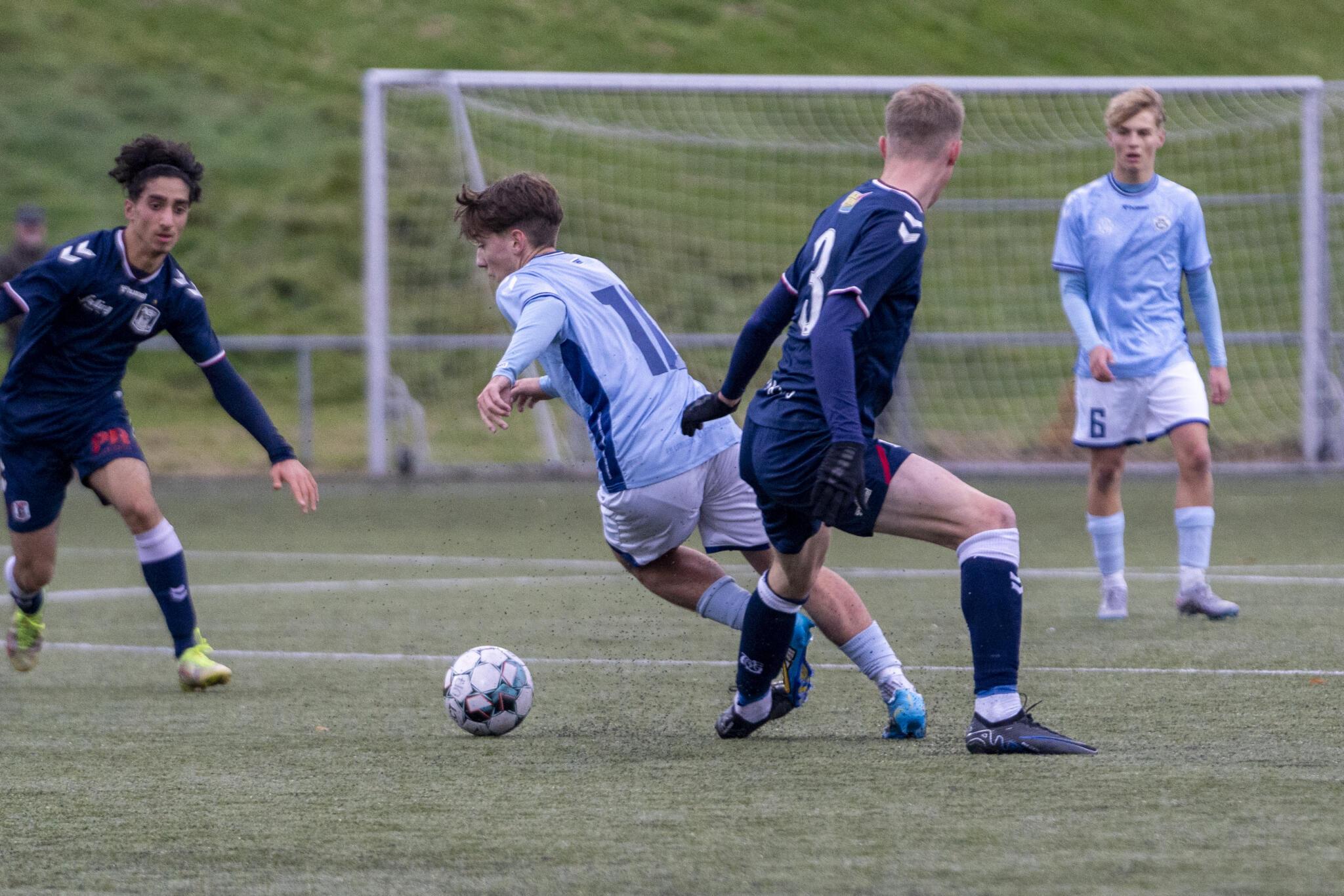 U17 hentede storsejr over AGF i Aarhus - Sønderjyske Fodbold