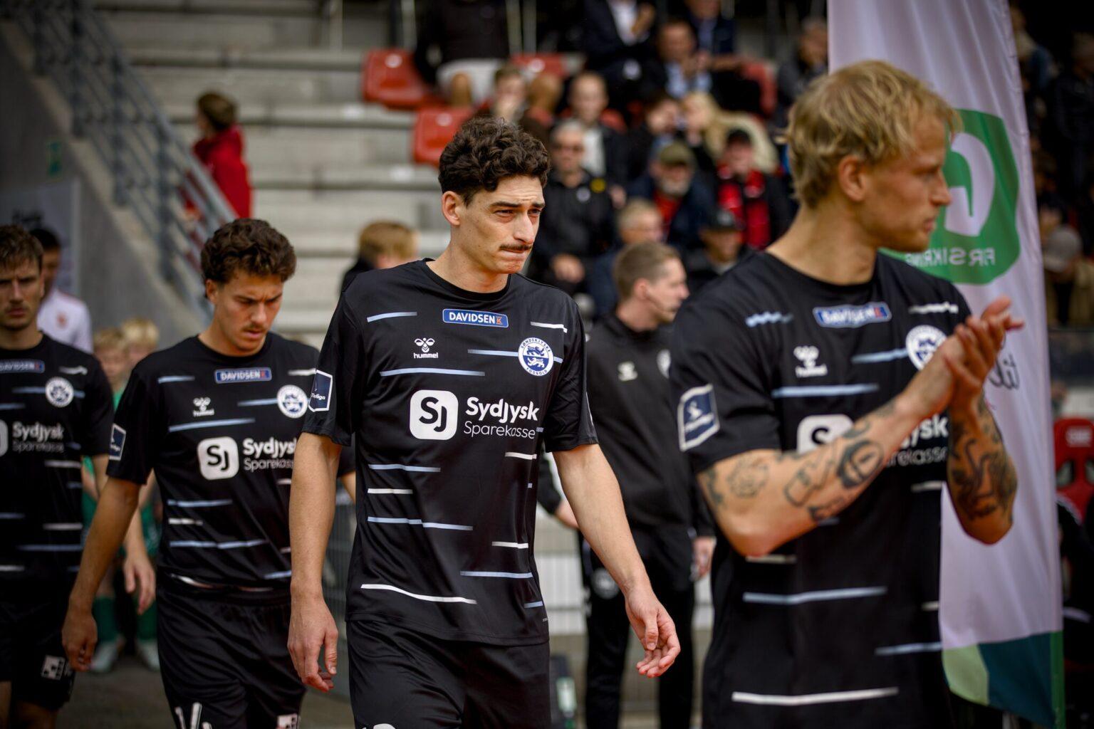 Truppen til 3F Superliga-kampen mod OB - Sønderjyske Fodbold