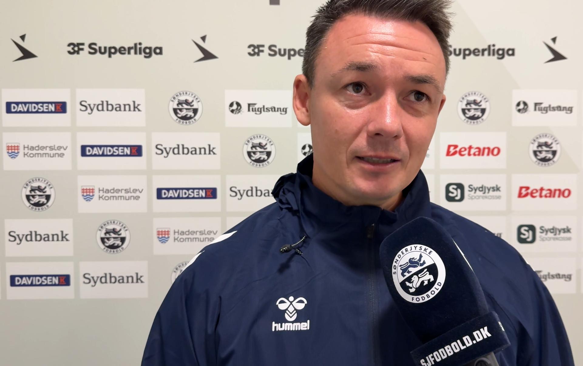 Video: Thomas Nørgaard om fredagens 3F Superliga-slag i Odense - Sønderjyske Fodbold